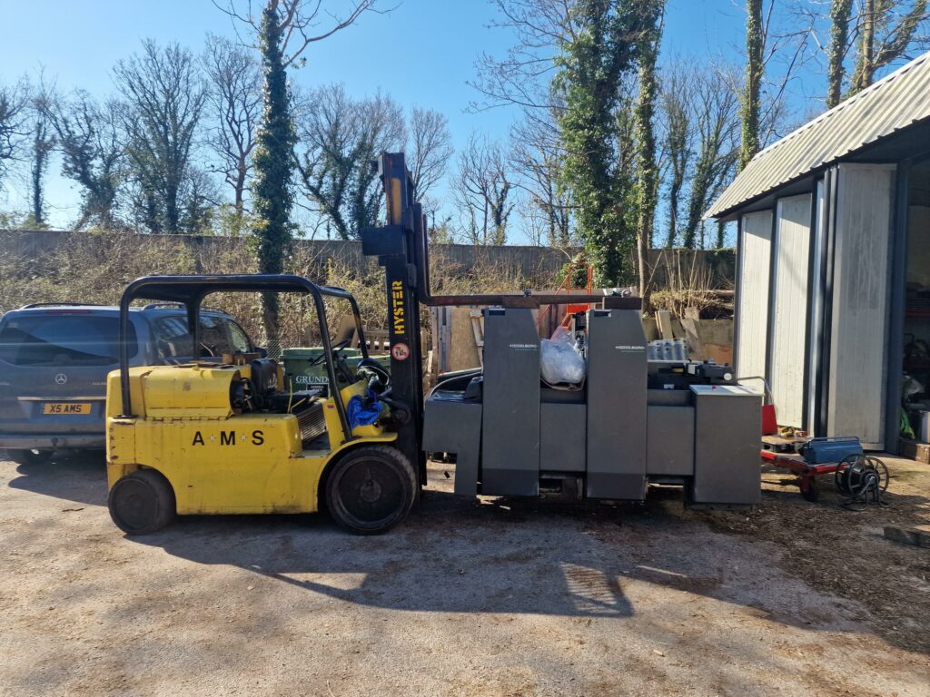 Used Iram 12 4 Head Paper Drill (AMS GM 753) For Sale – AMS Graphic ...